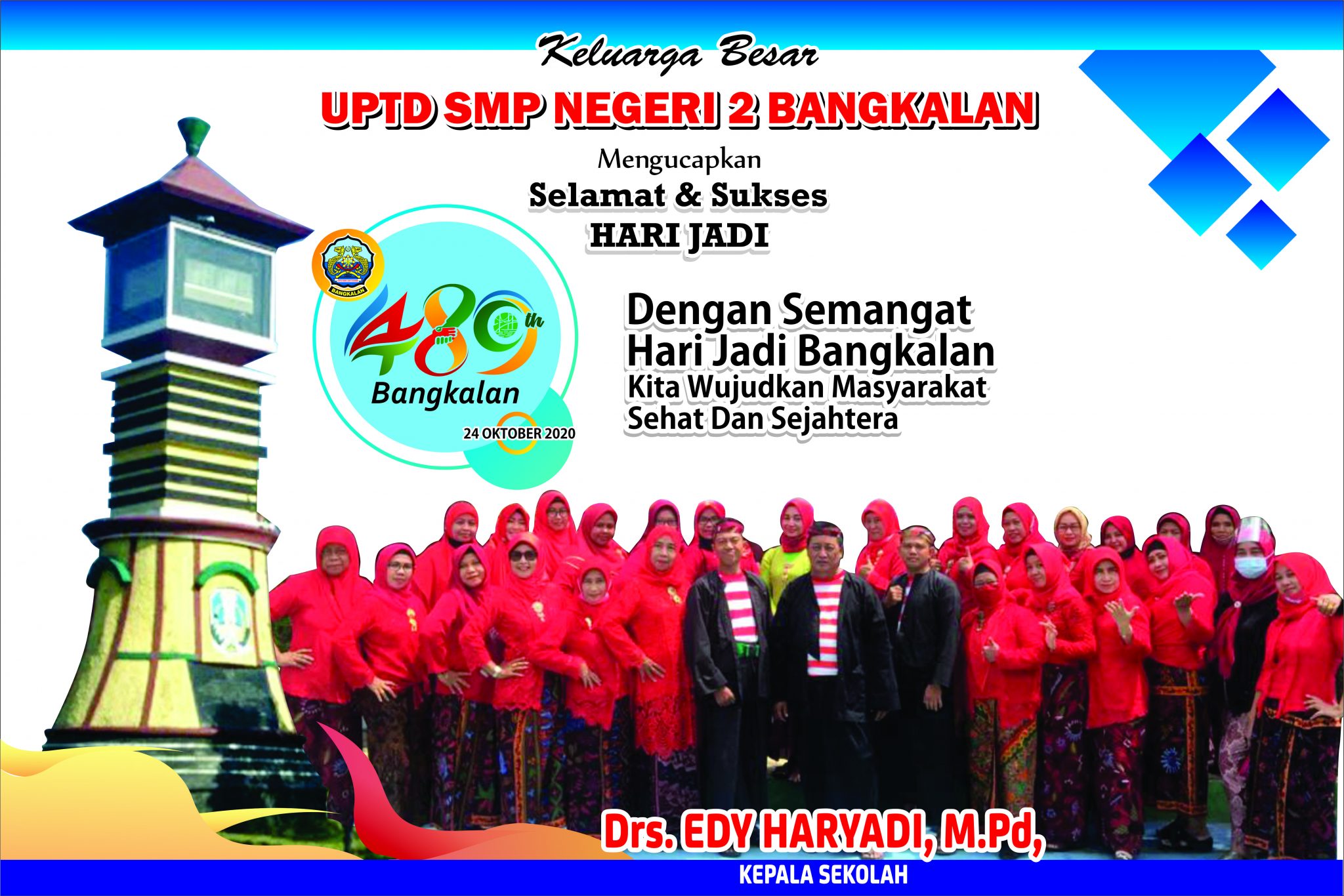 Keluarga Besar SMP Negeri 2 Bangkalan Mengucapkan Selamat Hari Jadi ... Keluarga Besar SMP Negeri 2 Bangkalan Mengucapkan Selamat Hari Jadi ...